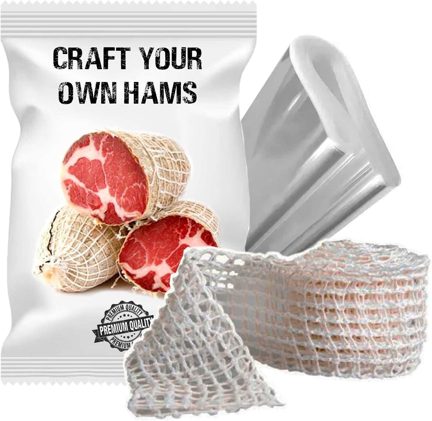 DIY Meat Curing Kit – 1 Microporous Paper Sheet & 30cm Elastic Netting ...