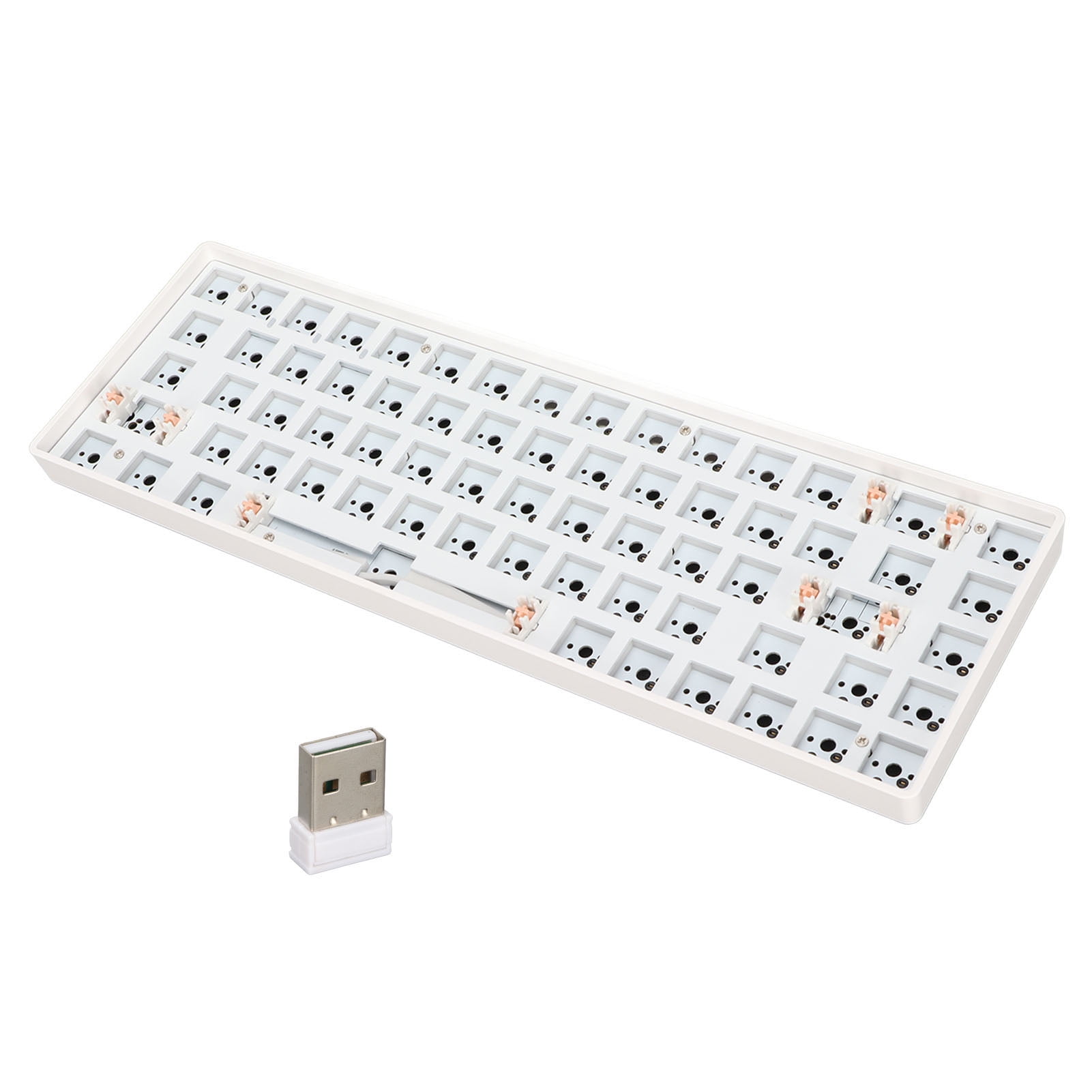 DIY Mechanical Keyboard Kit 68 Keys 2.4G Wireless 65 Percent Layout ...