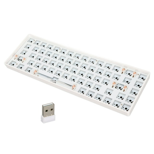 DIY Mechanical Keyboard Kit 68 Keys 2.4G Wireless 65 Percent Layout ...