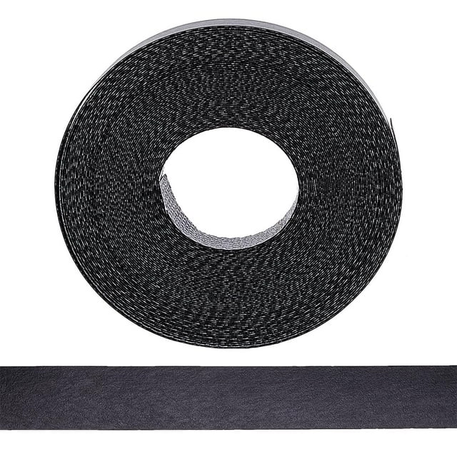 DIY Melamine Edge Banding 3/4 inch x 50ft Roll of Black Edge Banding ...