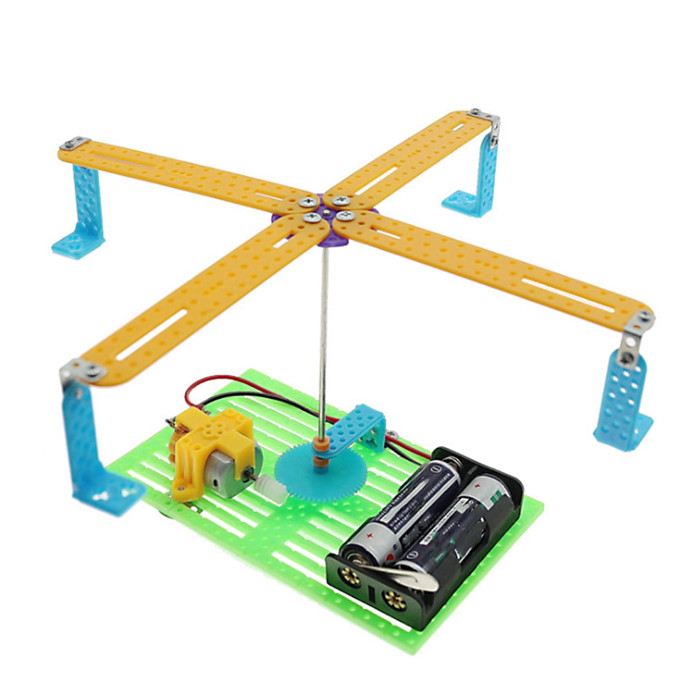 DIY Merry Go Round Kit Electric Scientific Educational Toy Children ...