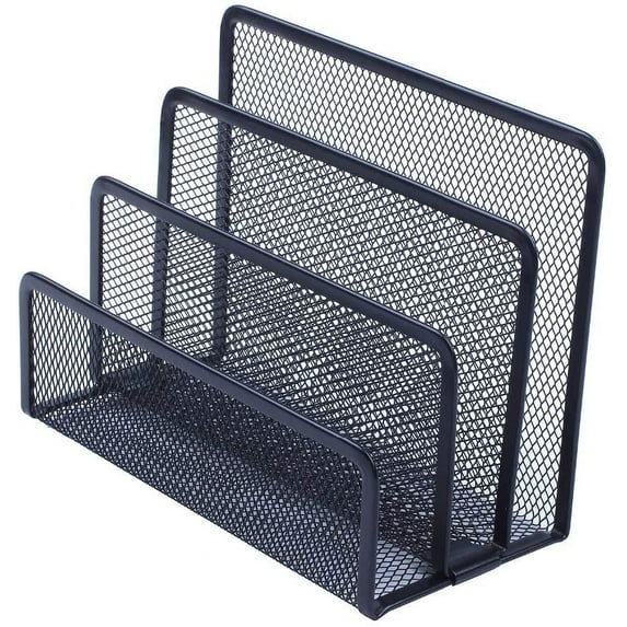 DIY Metal Mesh Letter Paper Tray File Rack Metal Mesh Magazine Rack ...