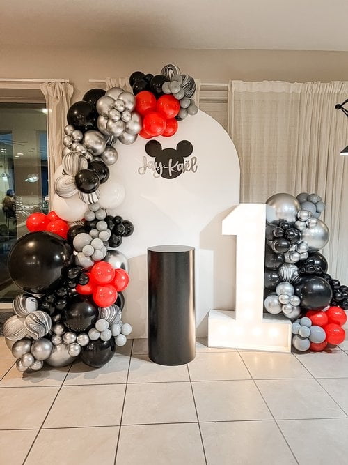 DIY Mickey Mouse Garland Kit, Kids Party, Disney, First Birthday, Baby ...