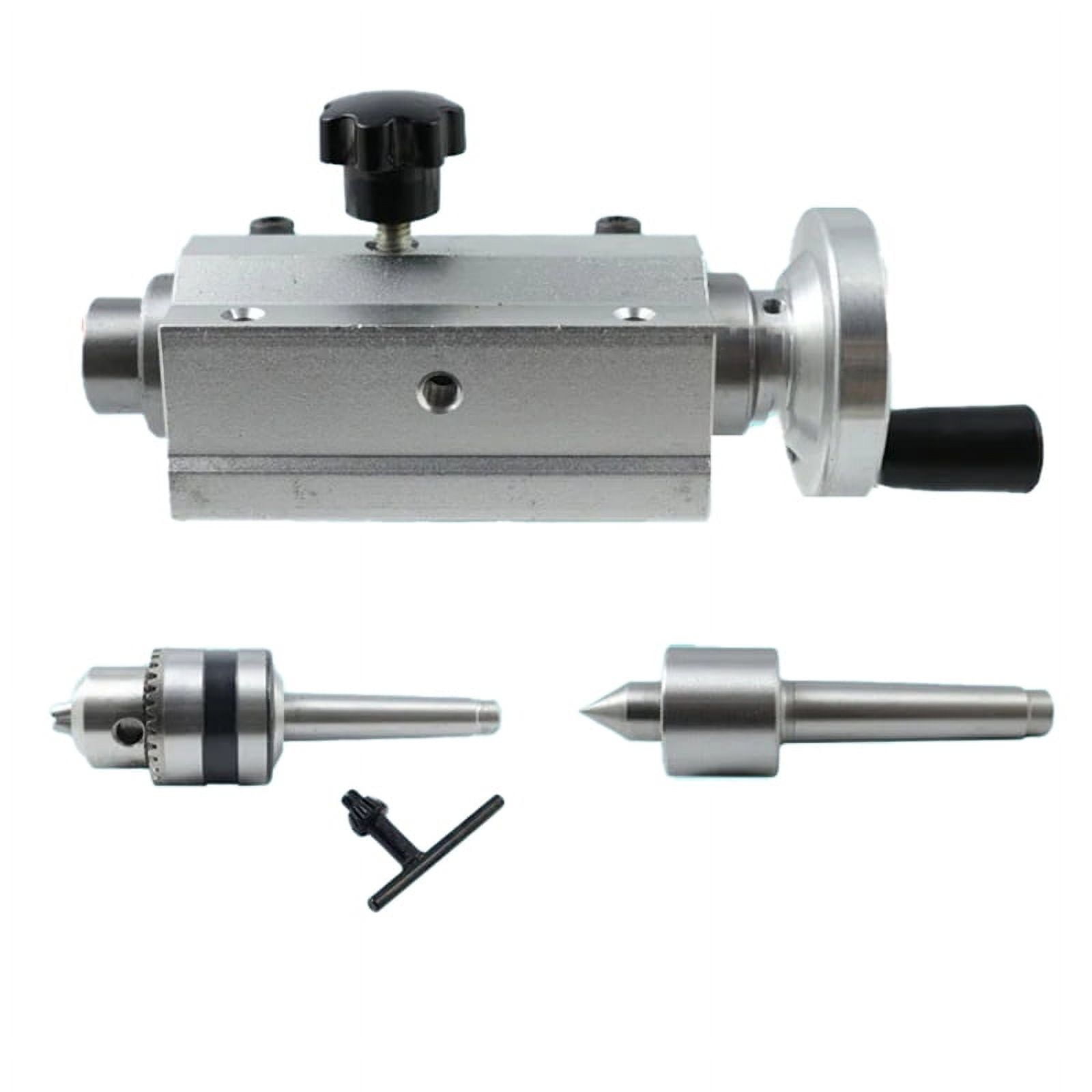 DIY Micro-Type Lathe Tailstock Slider Tailstock Assembly + B12drill ...