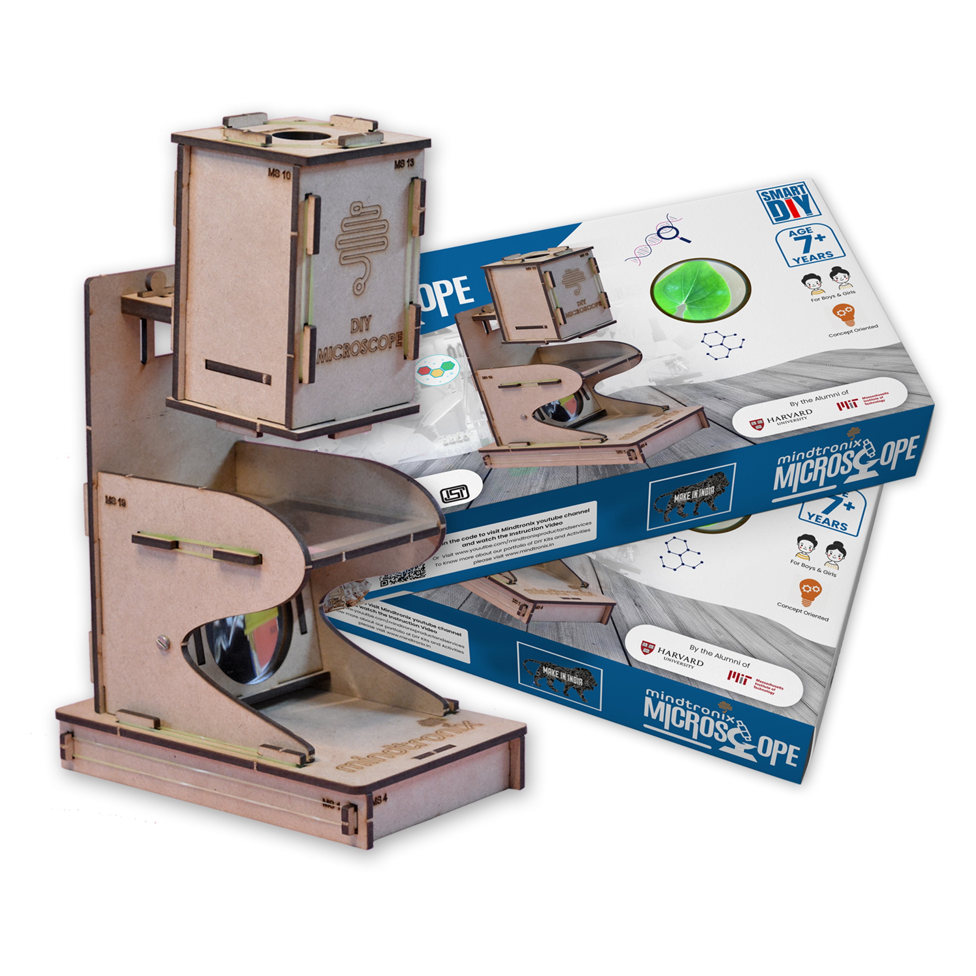 DIY Microscope | STEM Educational Construction Activity Kit for Kids ...