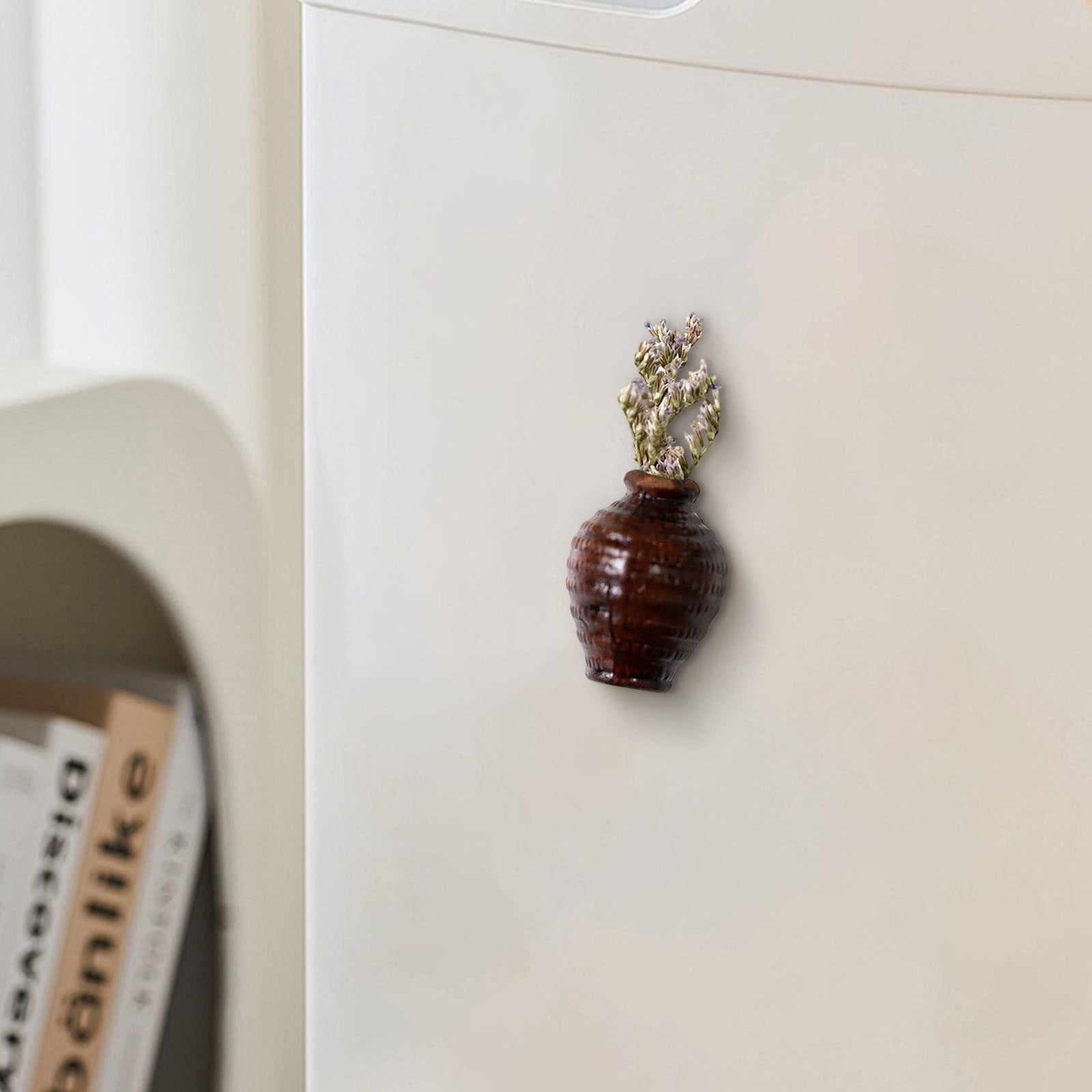 DIY Mini Ceramic Vase Magnets for Fridge,Pocket 3D Ceramic Flower Vases ...