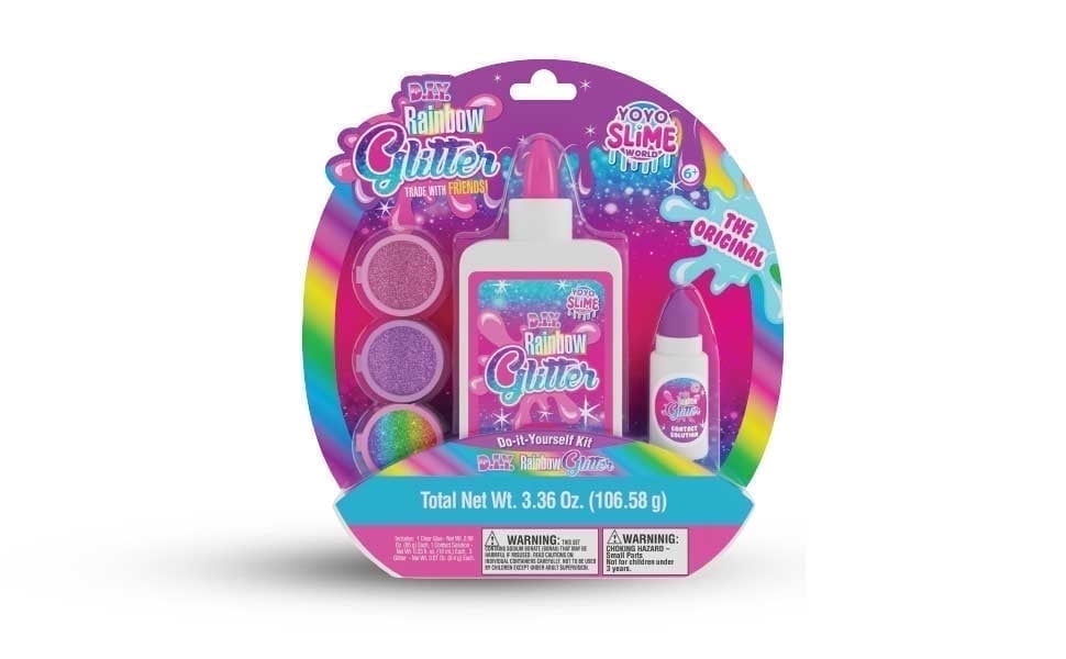 DIY Mini Glitter Slime Kit - Ultimate Slime Making Kit for Kids ...