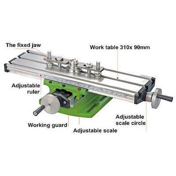 DIY Mini Multifunction Working Table Milling Machine Worktable 310*90mm ...