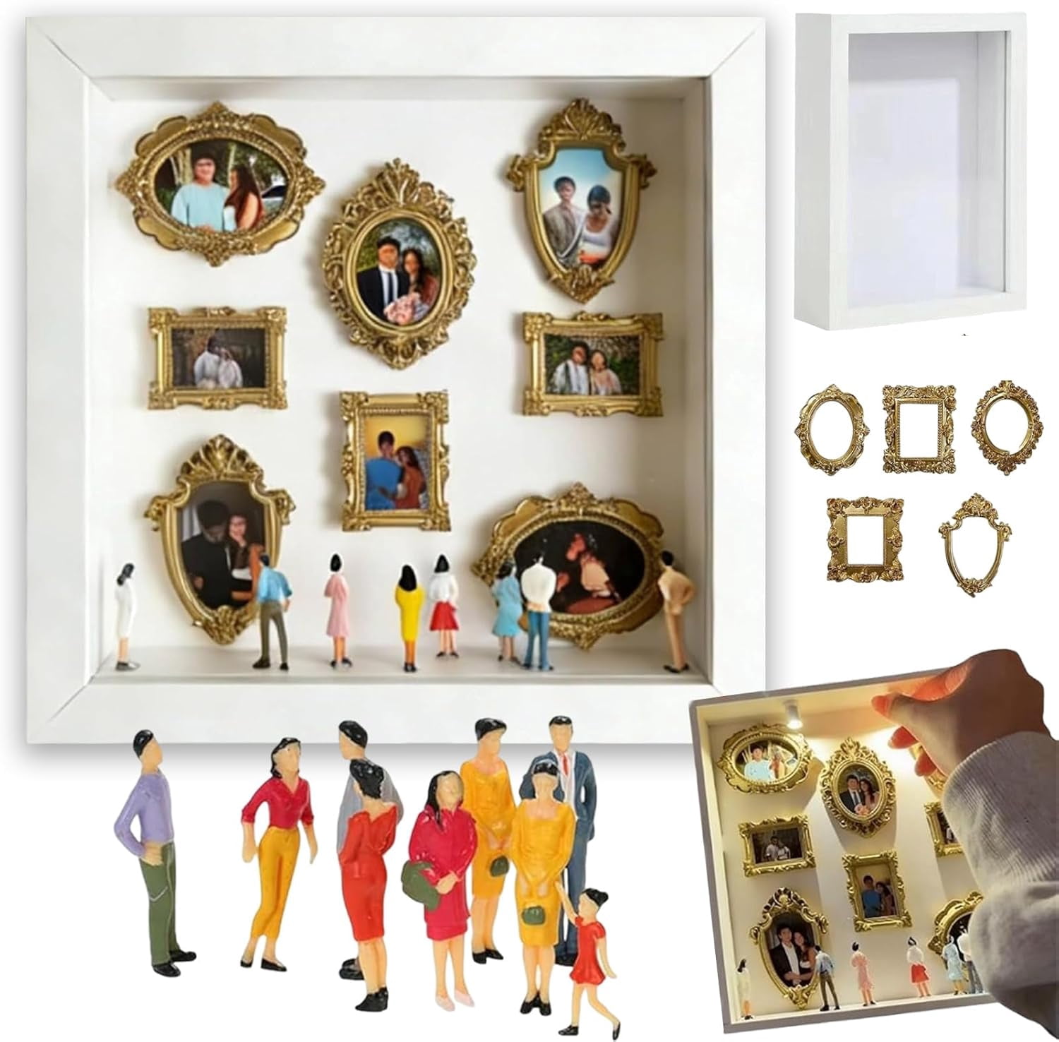 DIY Mini Museum Silhouette Box, An Easy-to-Assemble Display Case for ...