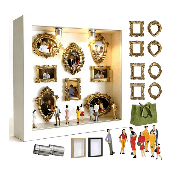 DIY Mini Museum Silhouette Box-Celebrate Your Unique Memories in Style ...