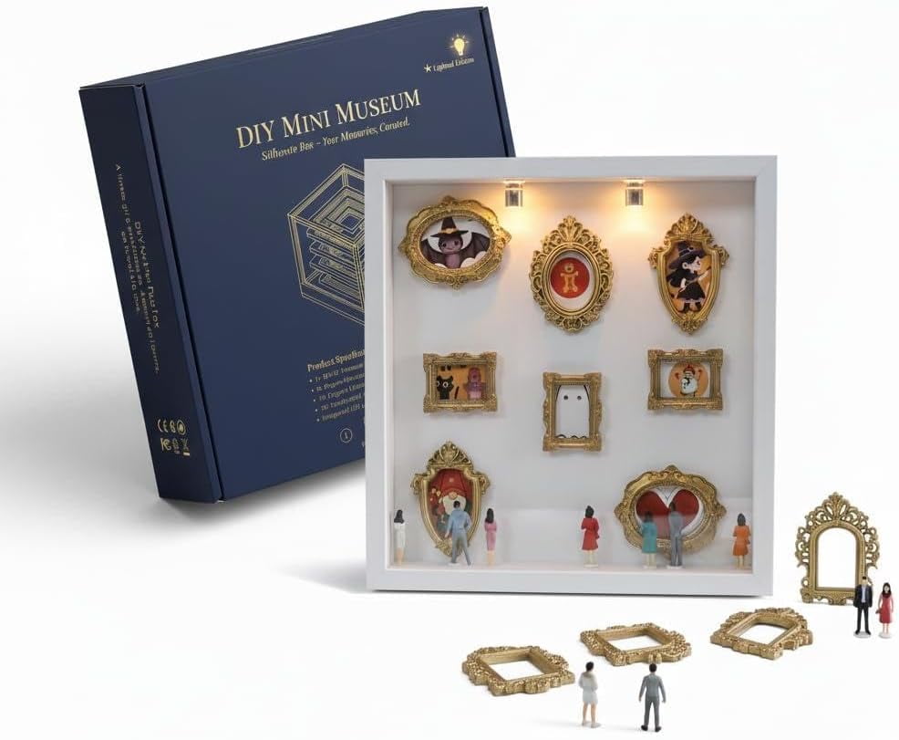 DIY Mini Museum Silhouette Box – Celebrate Your Unique Memories in ...