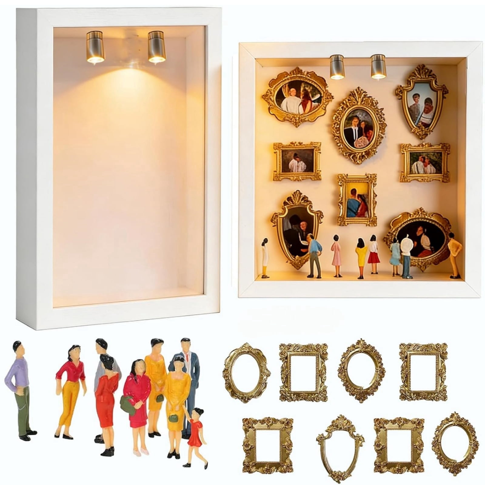 DIY Mini Museum Silhouette Box, Celebrate Your Unique Memories in Style ...