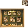 DIY Mini Museum Silhouette Box – Shadow Box Frame Kit with Gold Mini ...