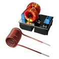 DIY Mini ZVS Induction Heating Board Flyback Driver Heater Coil Booster ...