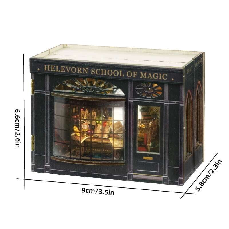 DIY Miniature Doll 3D Puzzle Small House Assembly Building Model Kit ...