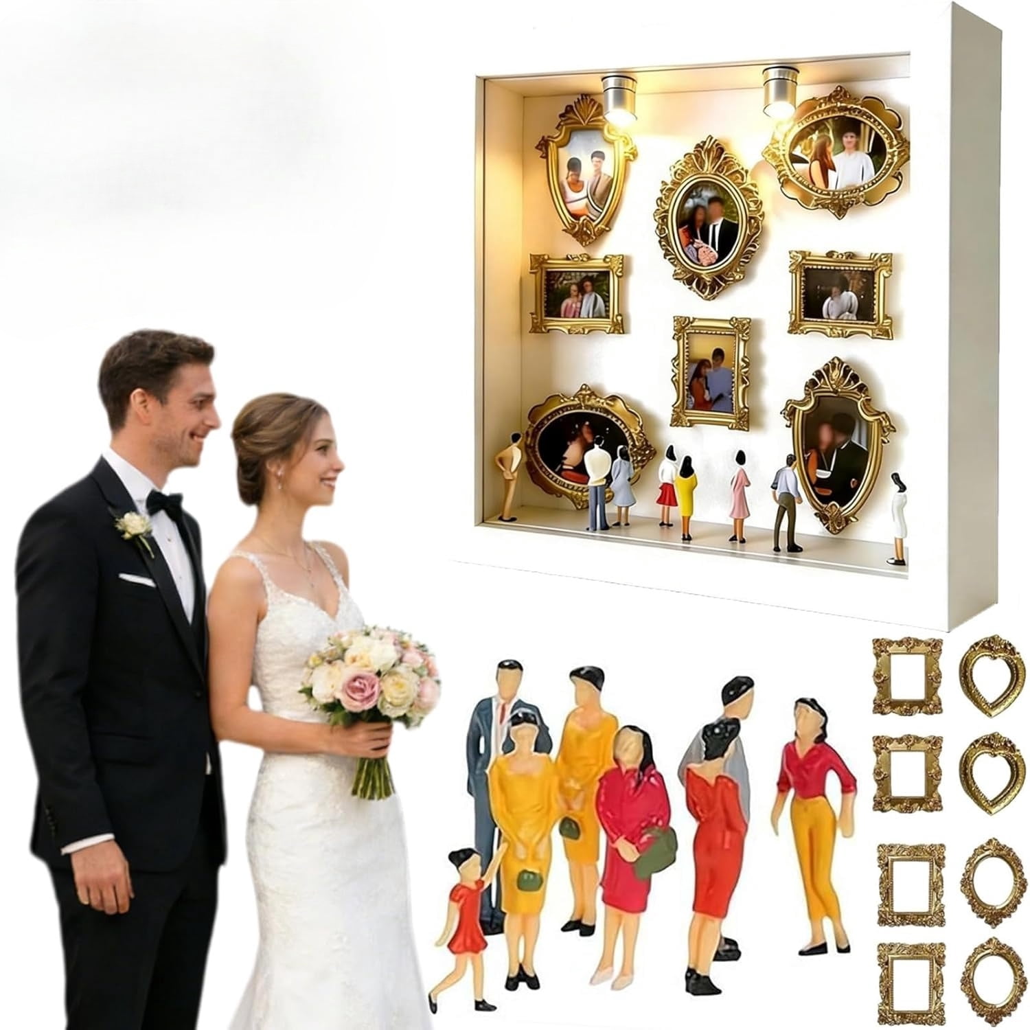 DIY Miniature Gallery Shadow Box - Personal Memory Exhibit Kit ...