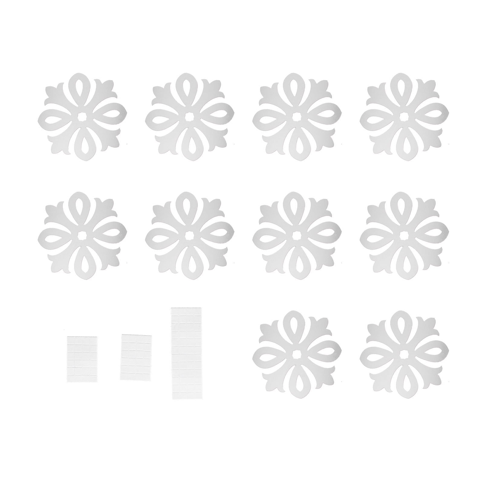 DIY Modern Ceiling Decal Mirror Wall Stickers for Living Room TV ...