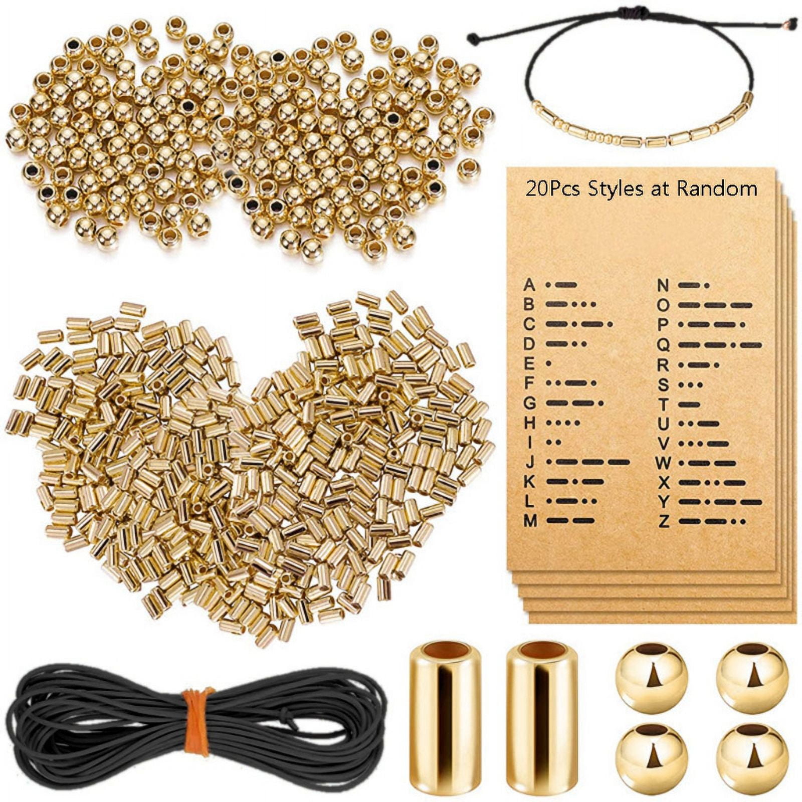 Customer reviews for DIY Morse Code Bracelet Making Kit 400 Round ...