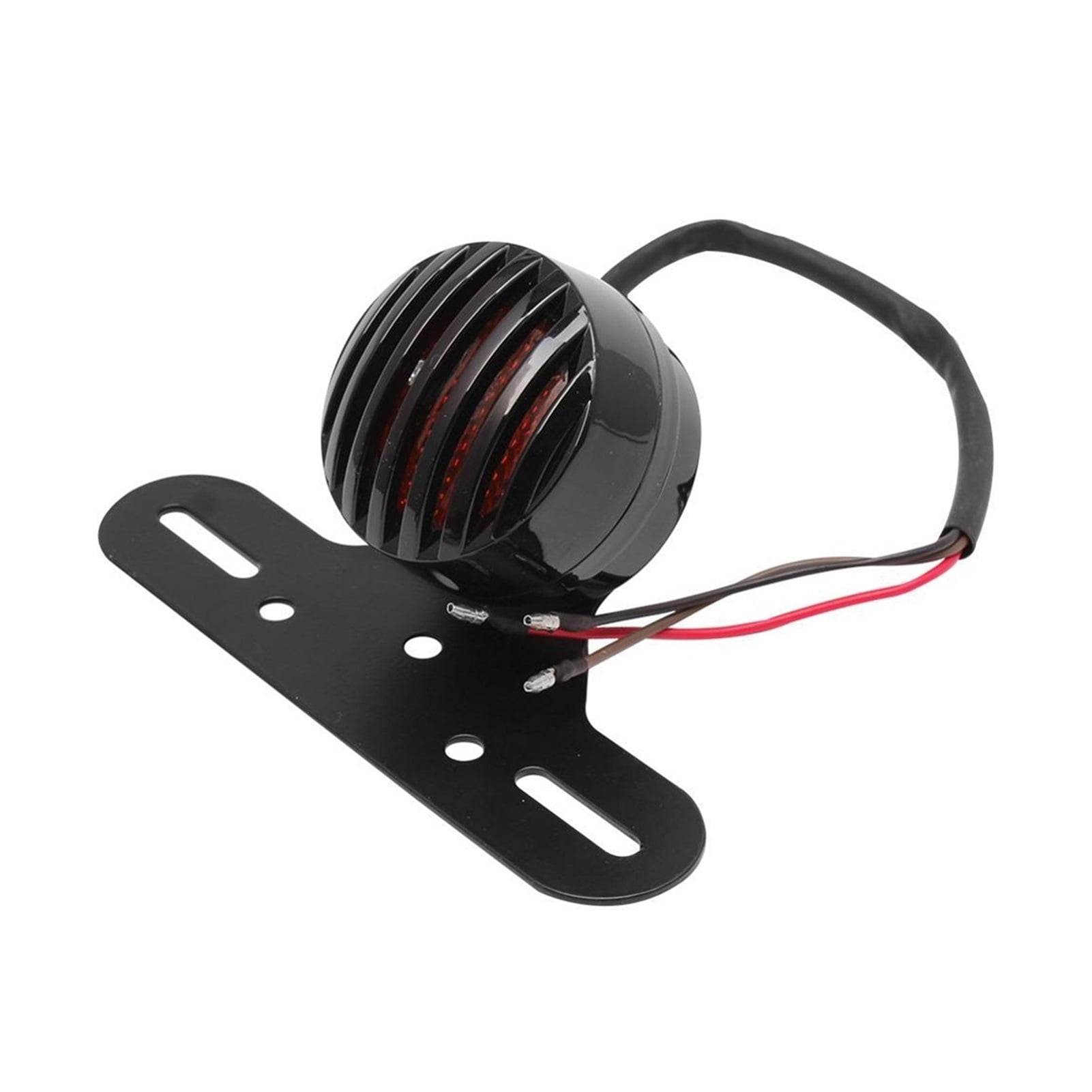 DIY Motorcycle RED Grill Brake Tail Rear Light Bulb Fit For H-arley C ...