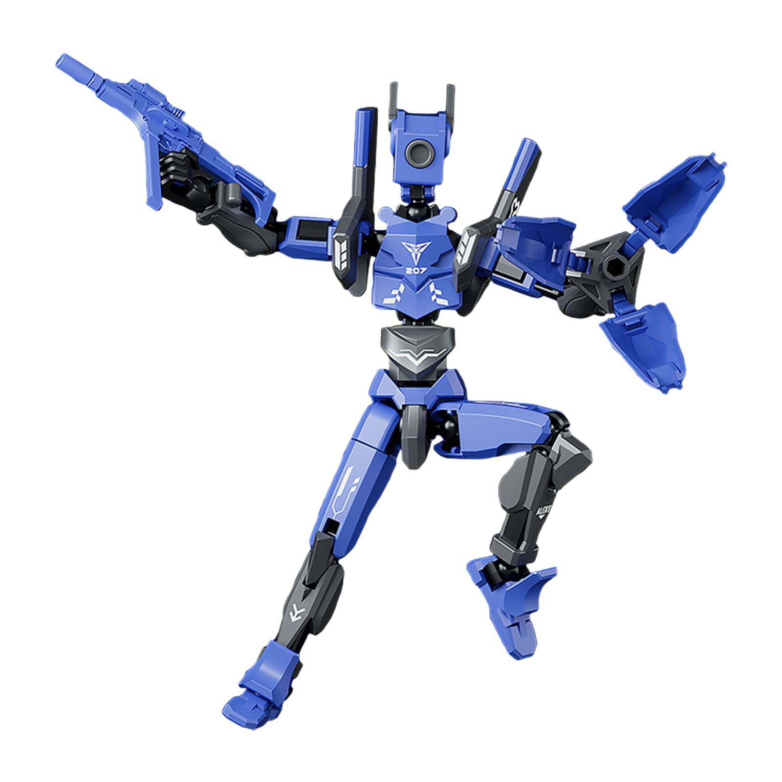 DIY Multi-Joint Mech Doll Assembly Model - Highly Movable Action Figure ...