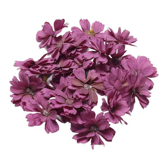 DIY Multi-Layer Silk Flower Heads for Home & Wedding Decor - 6-Petal ...