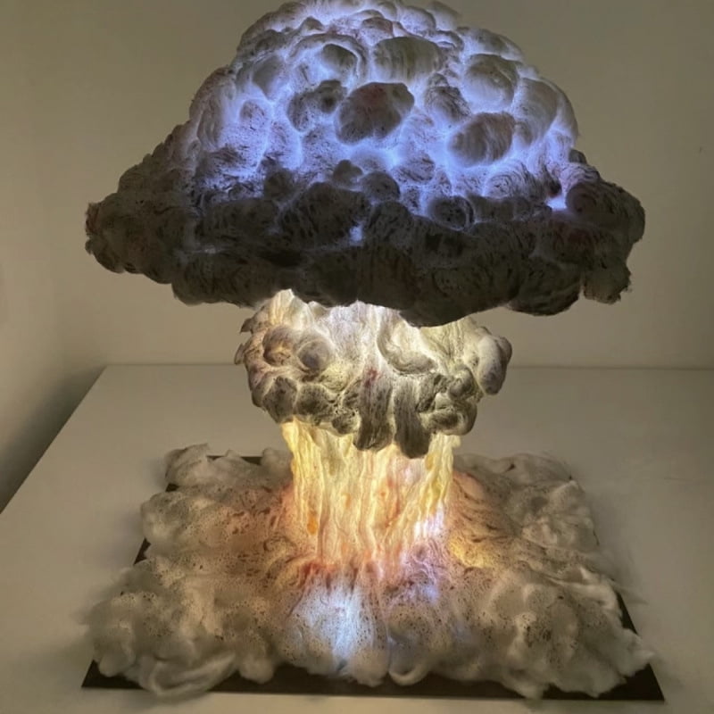 DIY Mushroom Cloud Night Light Kit – 3D Explosion Cloud Lamp Craft Set ...