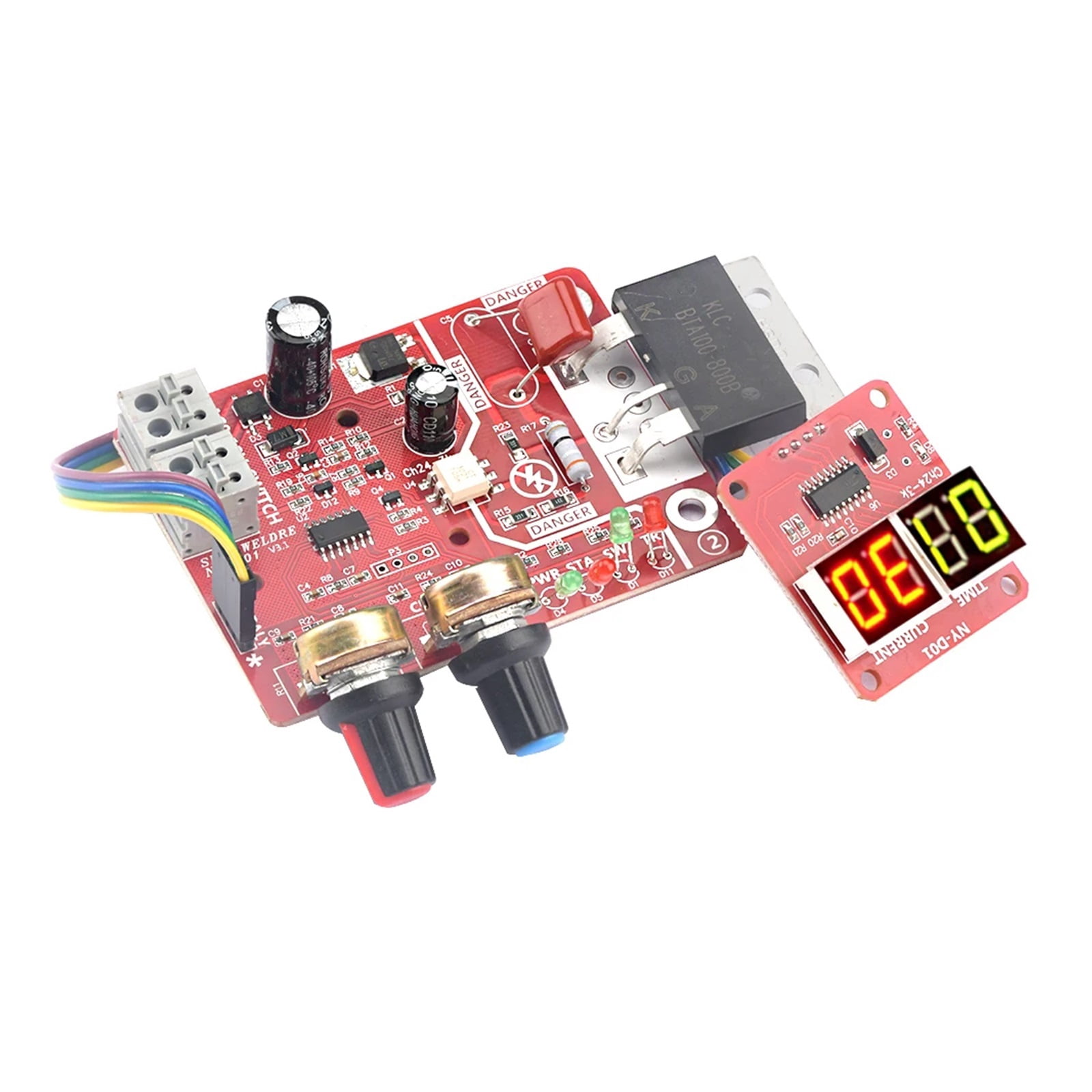 DIY NY-D01 Control Board 40A/100A Spot Welding Machine, Control Board ...