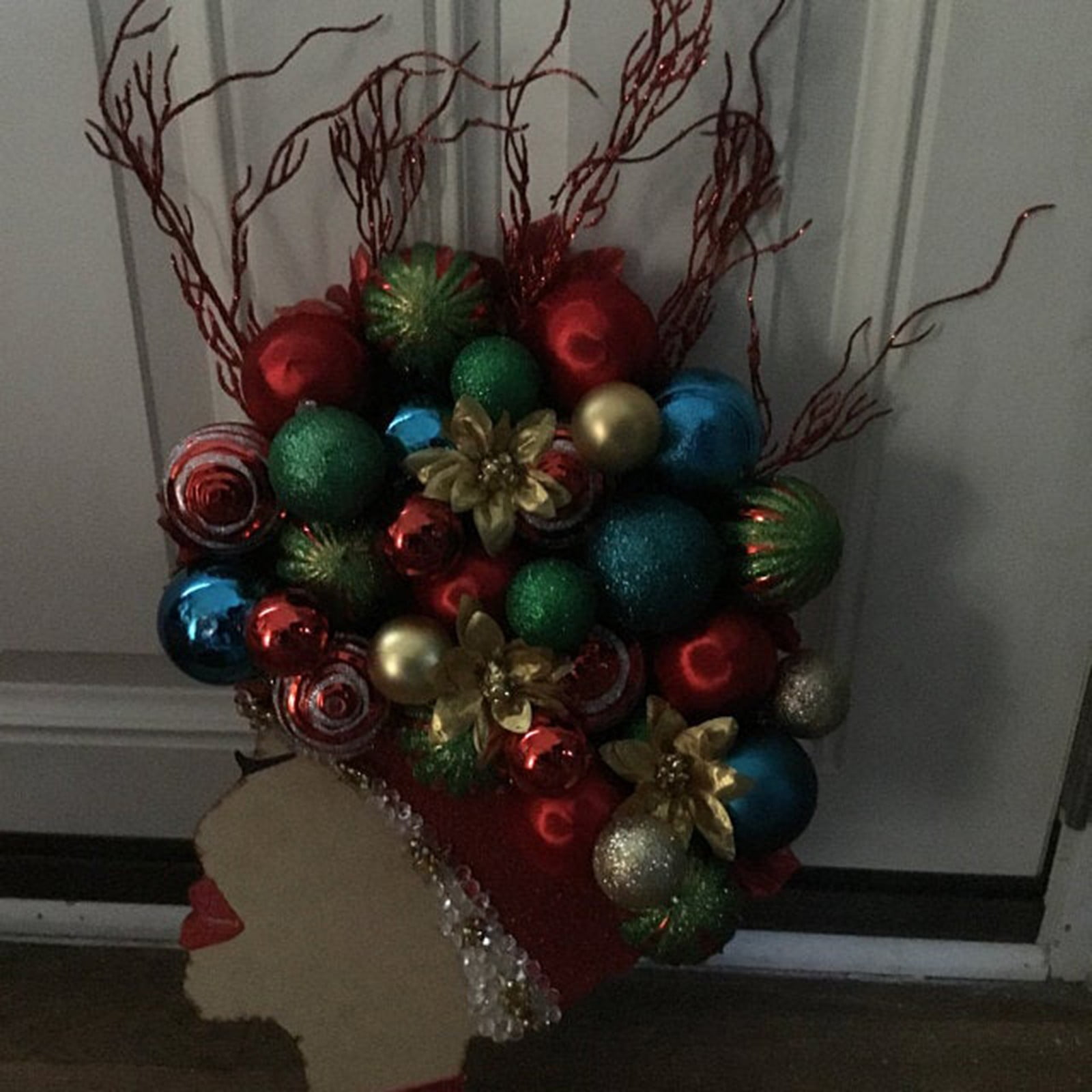 DIY Natural Wood Head Wreath Form Craft Base for Creating and Handmade ...