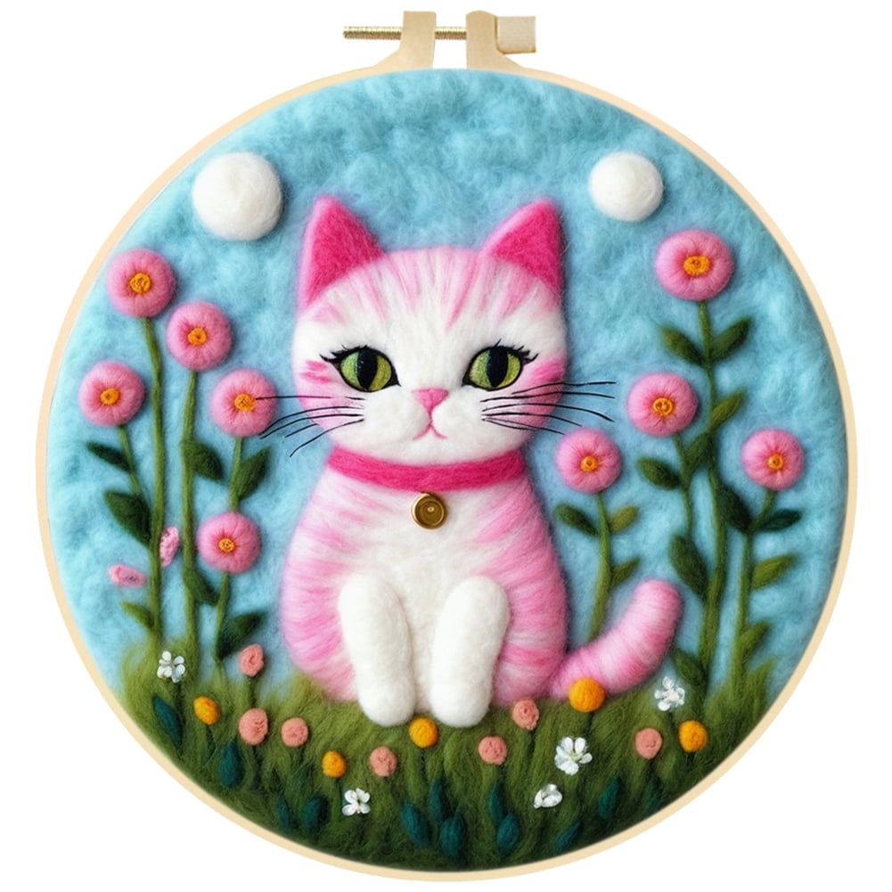 DIY Needle Felting Kit for Beginners Wool Painting Starter Set with ...