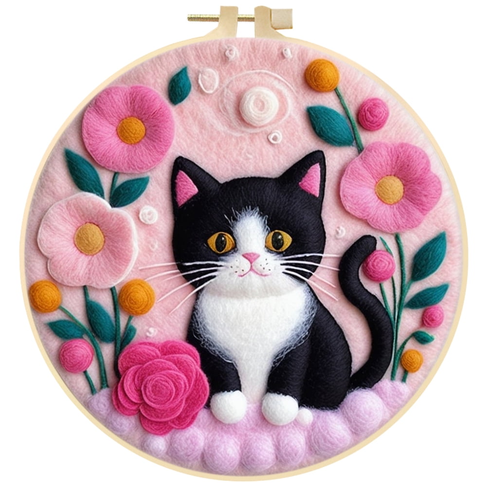 DIY Needle Felting Kit for Beginners Wool Painting Starter Set with ...
