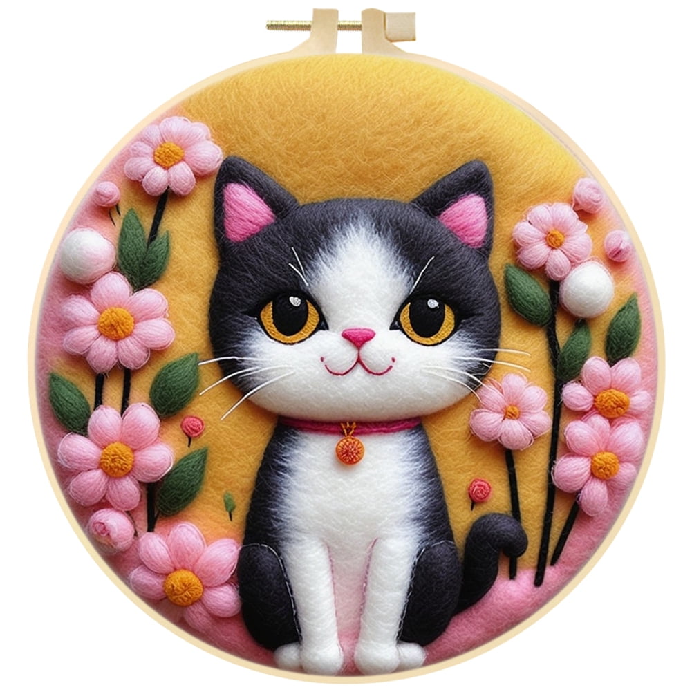 DIY Needle Felting Kit for Beginners Wool Painting Starter Set with ...