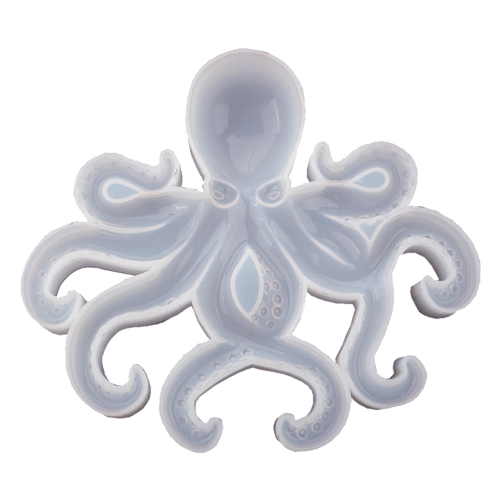 DIY Octopus Mold Clear Texture Silicone Handmade Animal Resin Mold for ...