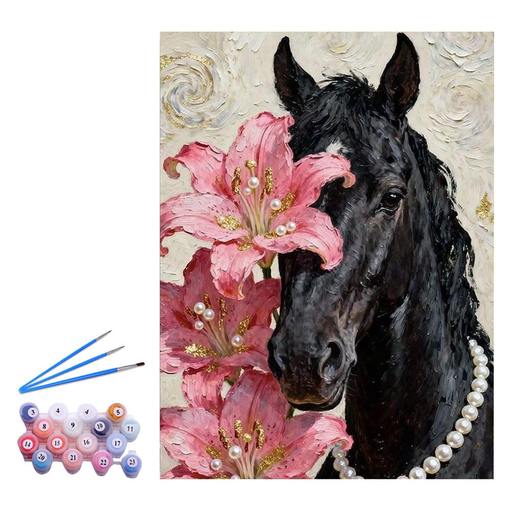 DIY Oil Painting with Pigments and Brush for Oil Painting Beginners ...