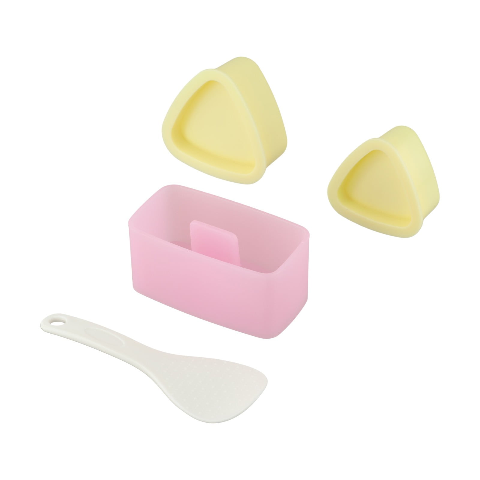 Diy Onigiri Mould Kit Triangle Rice Ball Maker Set Sushi Mold Musubi ...