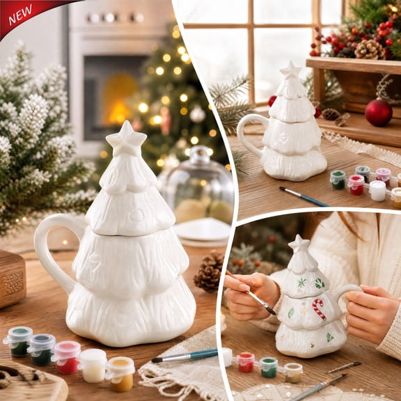 Ceramic Christmas To Paint