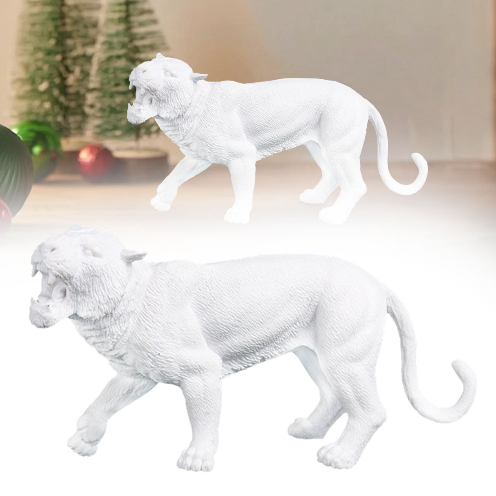 DIY Painting White Blank Animal Models Horse & Plastic Animal Figures ...