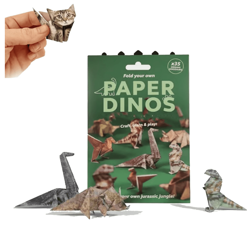 DIY Paper Cats, 50 PCS 3D Cat Origami Paper Craft Kit, Decorative Paper ...