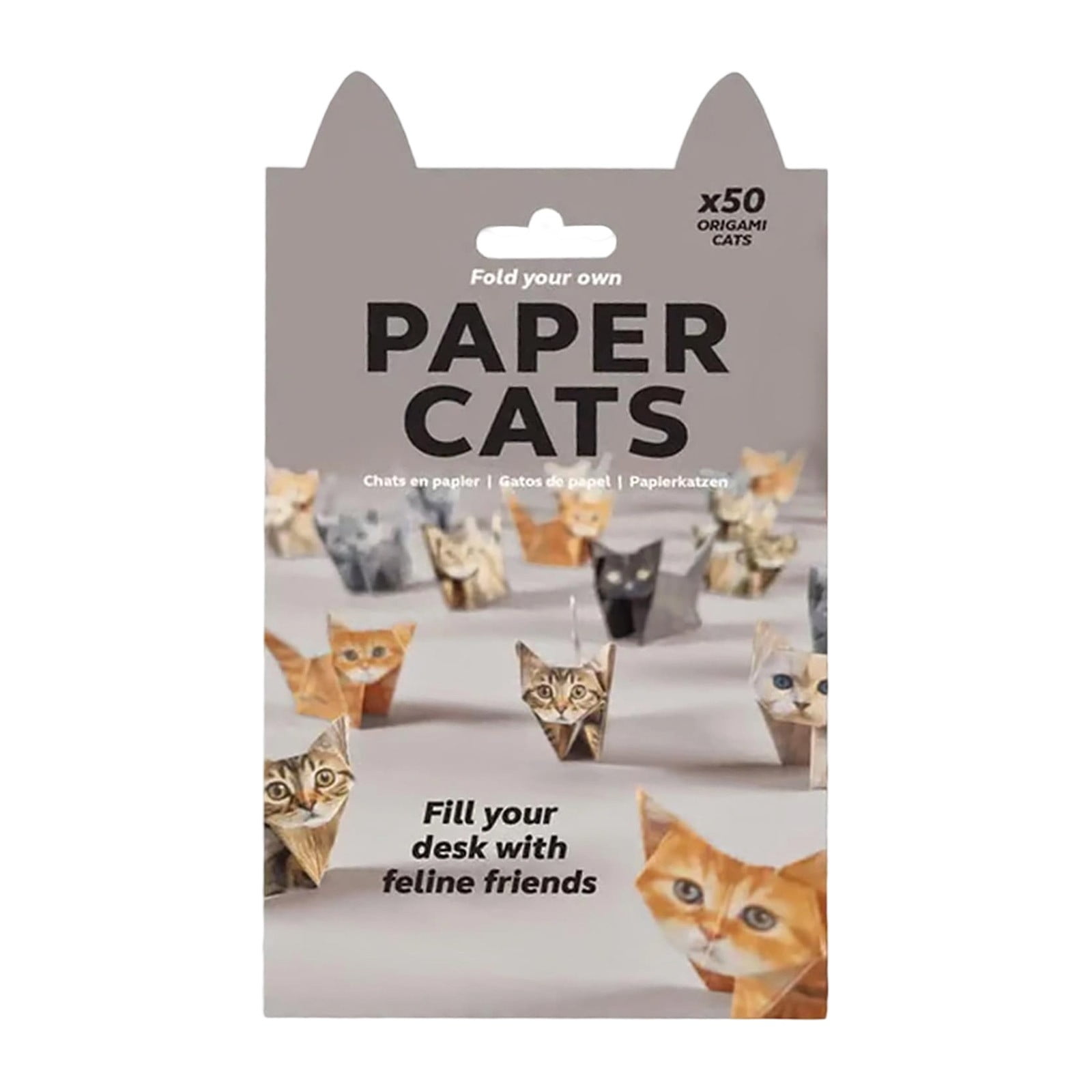 DIY Paper Cats Crafts - Cute 3D Paper Models Featuring Animals for and ...