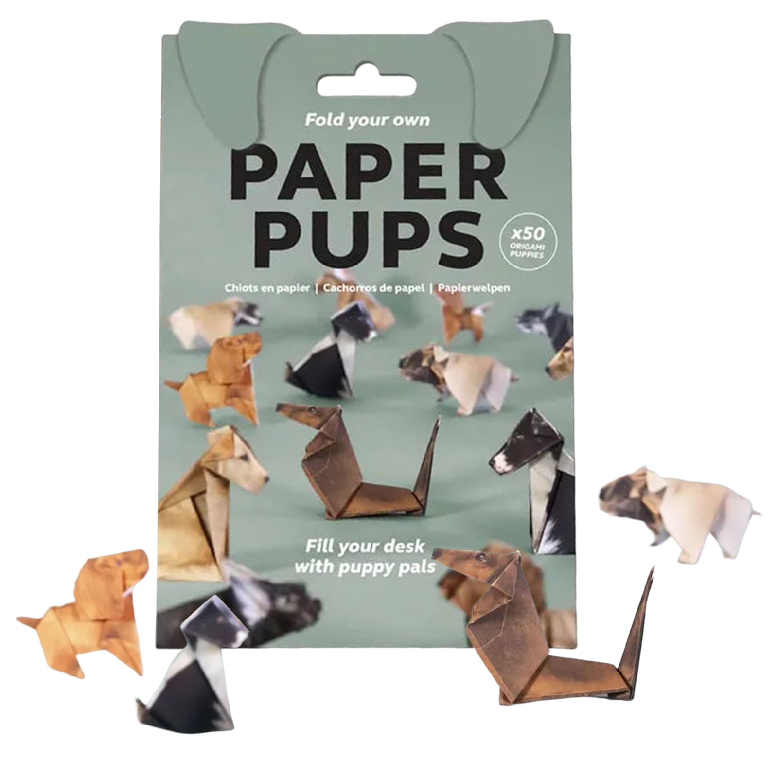 DIY Paper Cats DIY Cat Camp Origami Animal Shaped Decoration Kit 3D ...