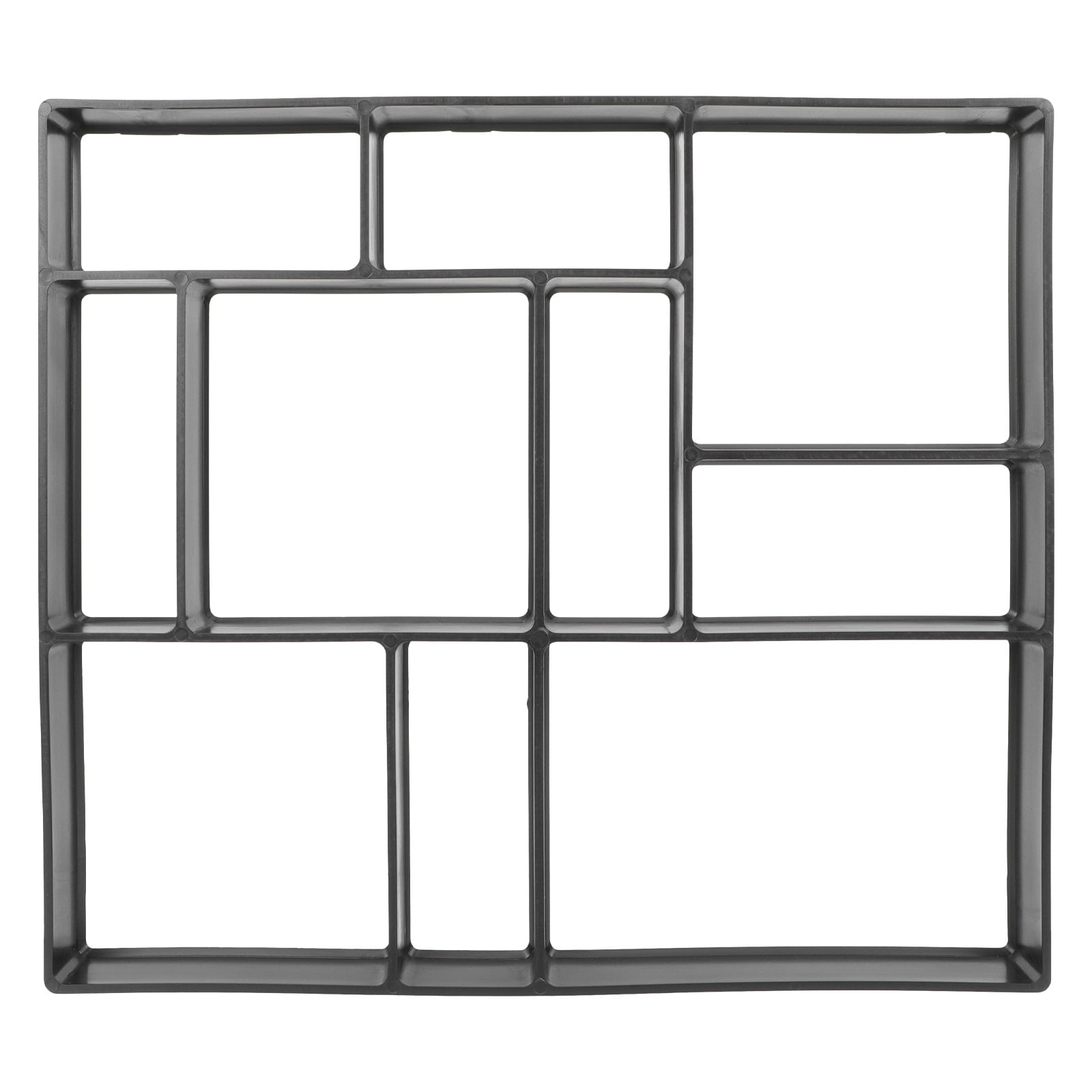 DIY Pavement Mold Black Plastic Garden Paving Mold for Creative and ...