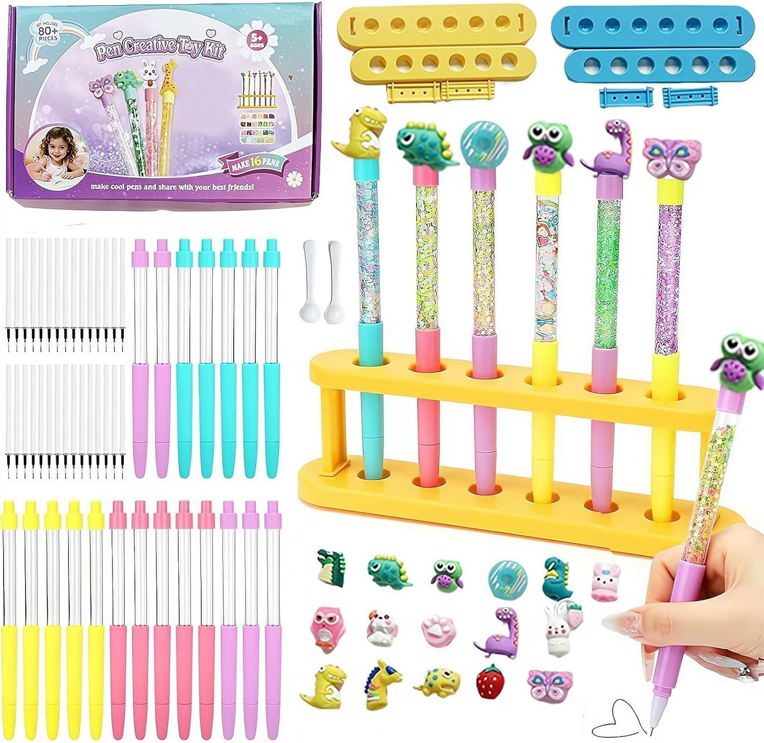 DIY Pen Making Kit, Creative Pen Creator Studio, Make Your Own 16 ...