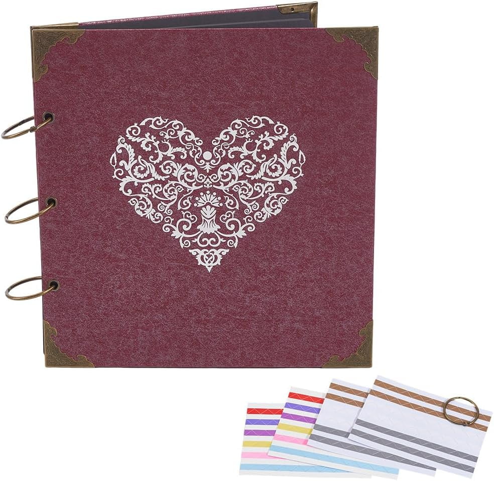 DIY Photo Album Scrapbook Set with Loose-leaf Photo Albums Photo ...
