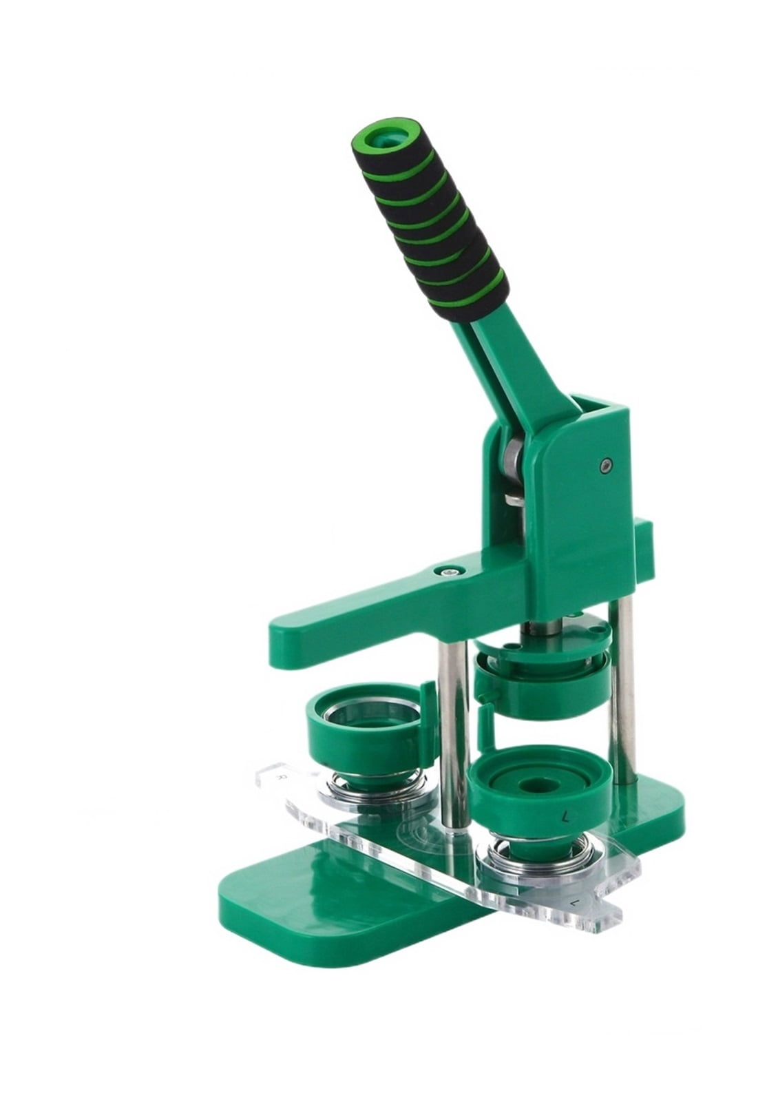 DIY Pins Punch Press Machine Kit With 100pcs Button Parts Rotate Button ...