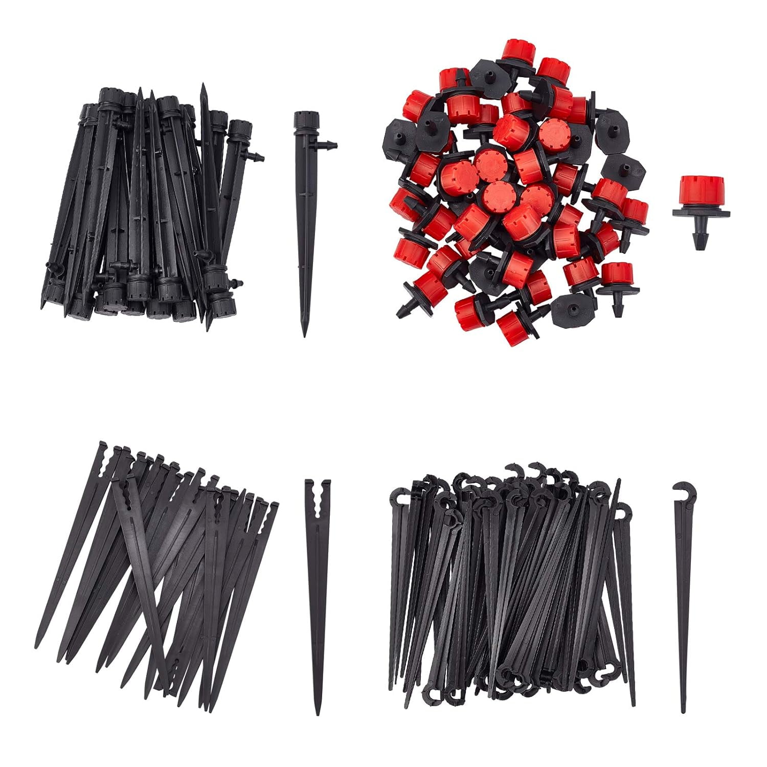 DIY Plant Irrigation System Kits include Plastic Irrigation Drip ...