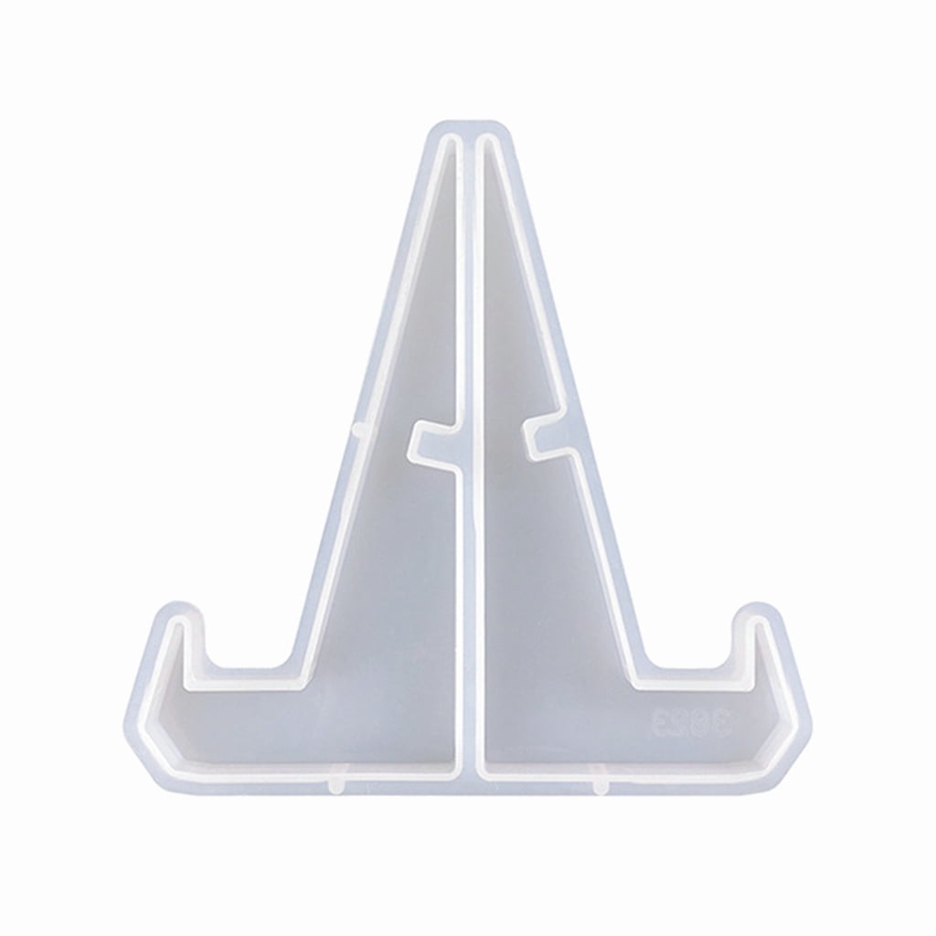 DIY Plate Display Stand Mold Display Stand Resin Casting molds Easels ...