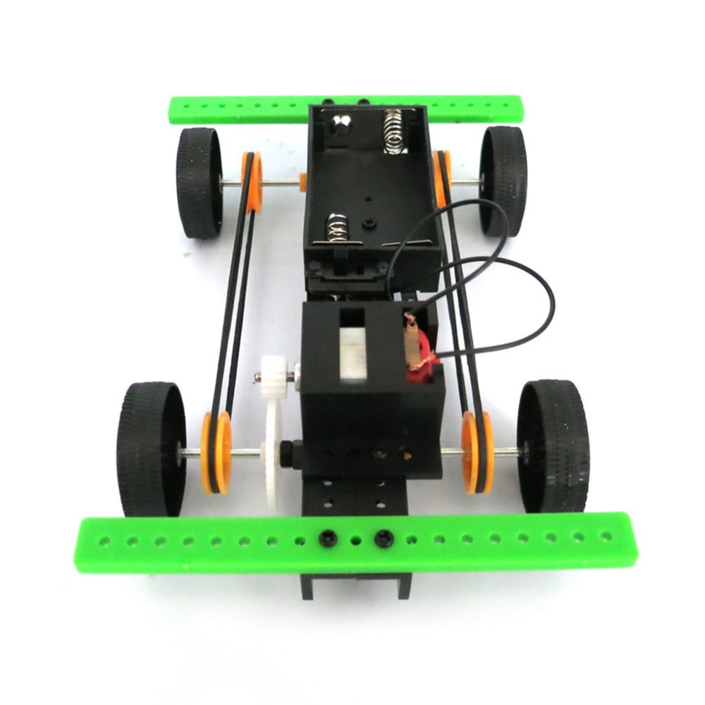 DIY Powered Car Kit Mini Toy Set Educational Hobby Gadget for Children ...