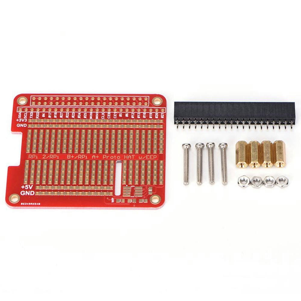 DIY Proto HAT Shield for Pi 3 and Pi 2 Model B / B+ / A+ KB - Walmart.com