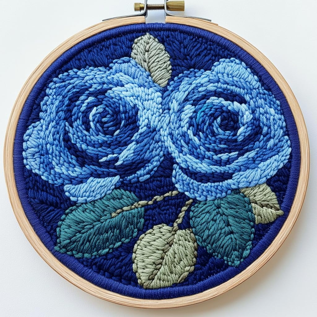 DIY Punch Needle Kits Beautiful Roses Easy for Beginners Punch Needle ...