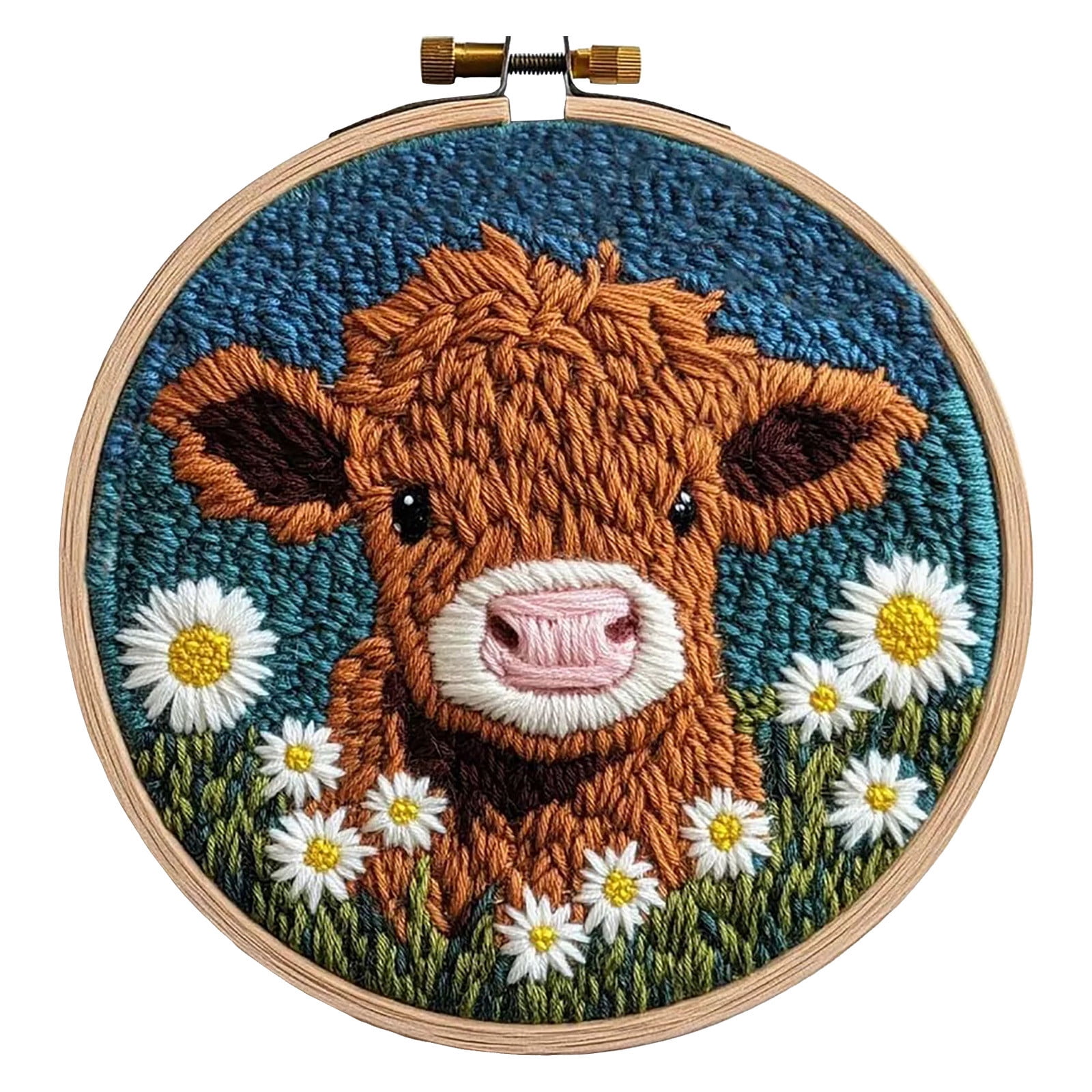 DIY Punch Needle Kits For Beginners Adults Embroidery Kits Cute Cartoon ...