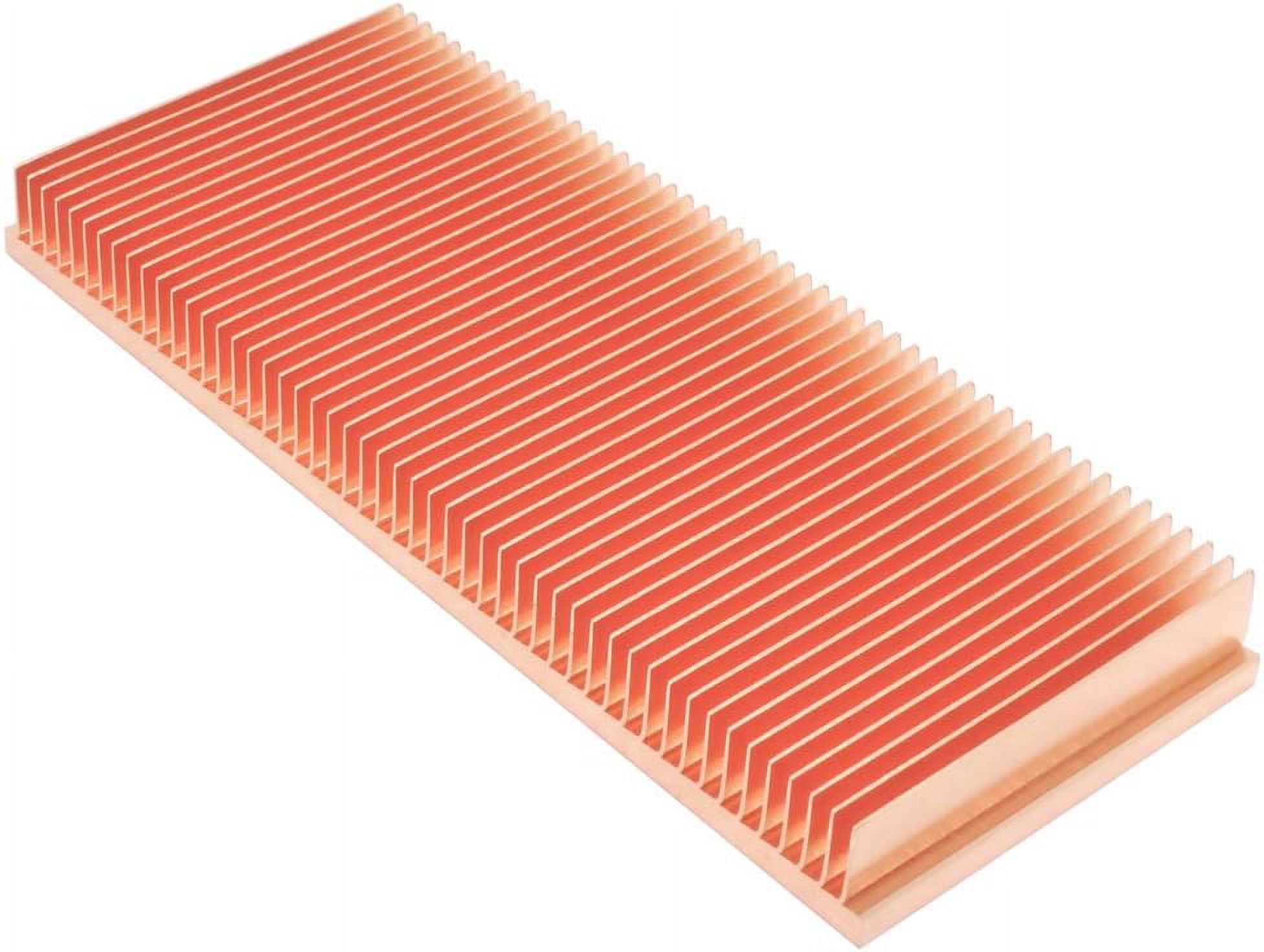 DIY Pure Copper Skiving Fin Heatsink 100x40x10mm / 3.94x1.57x0.39 ...